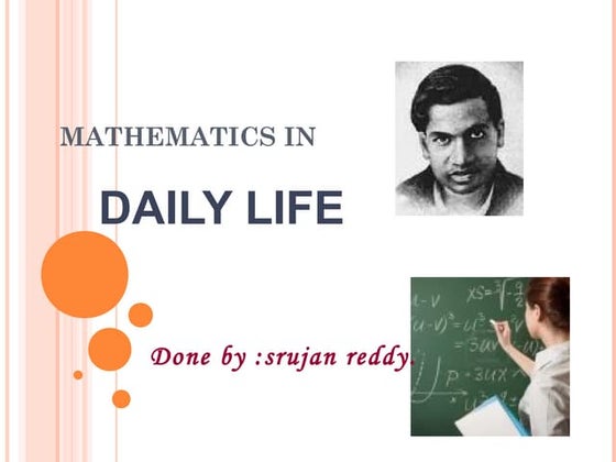 Importance of mathematics in our daily life | PPTX | Coupons and ...