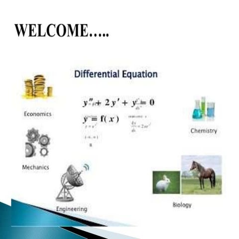 differential equation | PPTX | Physics | Science