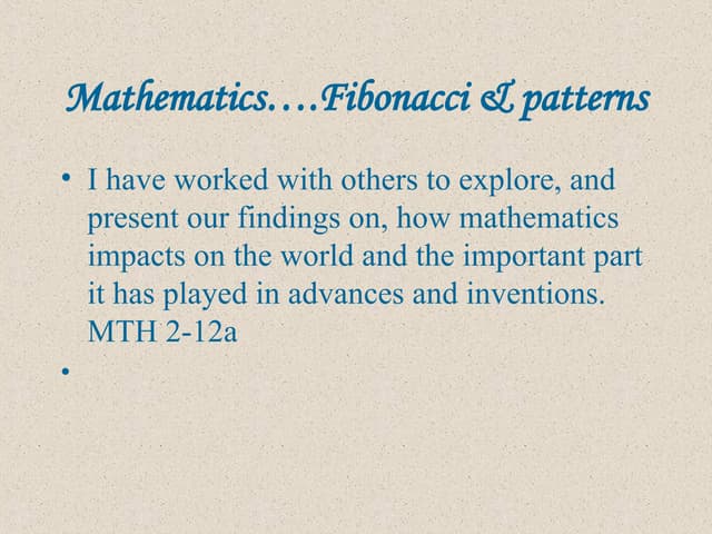 The Nature of Mathematics | PPTX