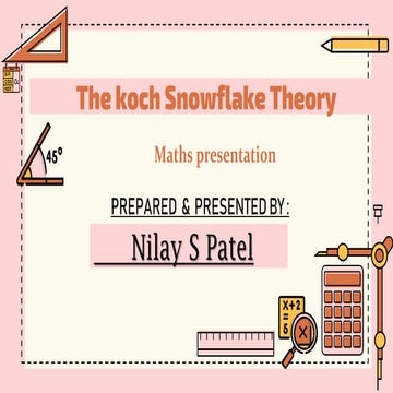 The Koch Snowflake Theory | PPTX