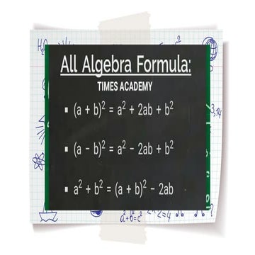 Presentation of maths and its formulas. 2 | PPTX