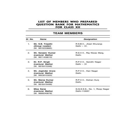 JEE Main 2014 Syllabus for Maths