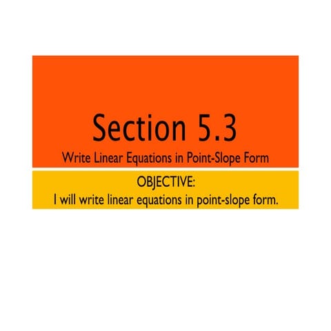 Section 5.3 | PPT