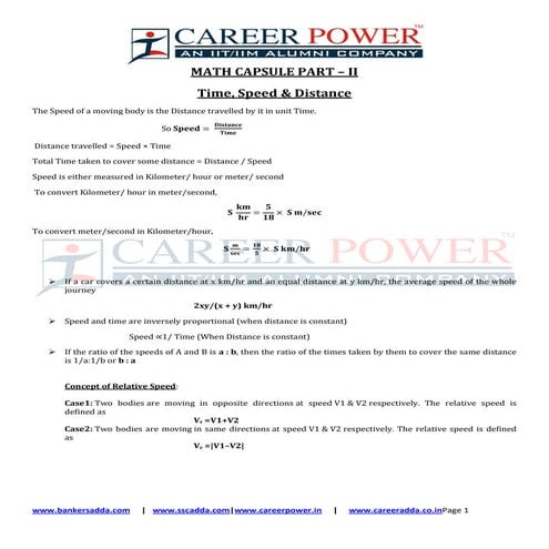 Maths formula ii | PDF