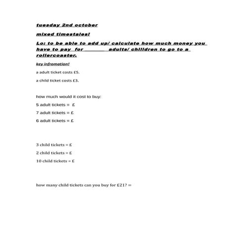 Maths for school(fake) | PDF