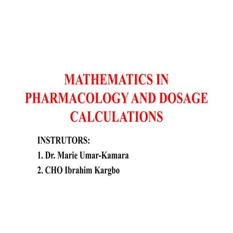 Maths in Pharmacology (BSN).pptx