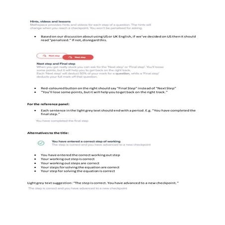 Mathspace microcopy | DOCX