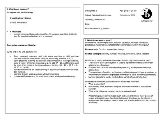 Lesson plan (inset demo) | PDF