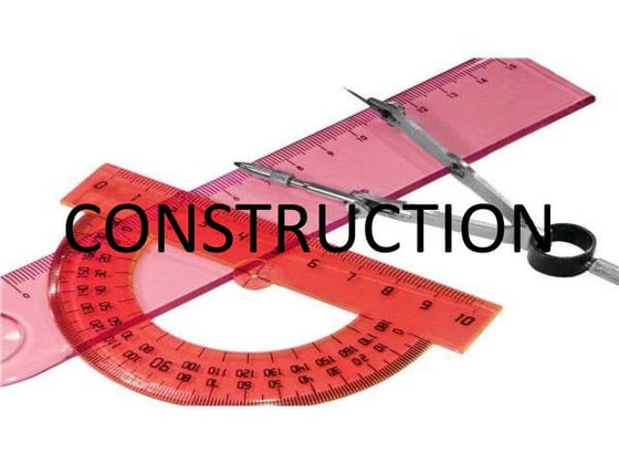 construction (maths) | PPTX