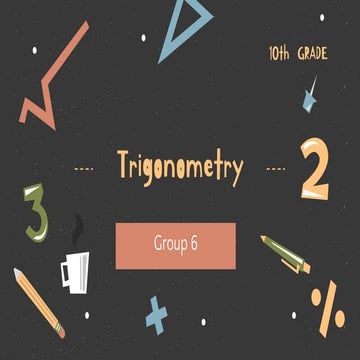 Trigonometry slide presentation | PPTX