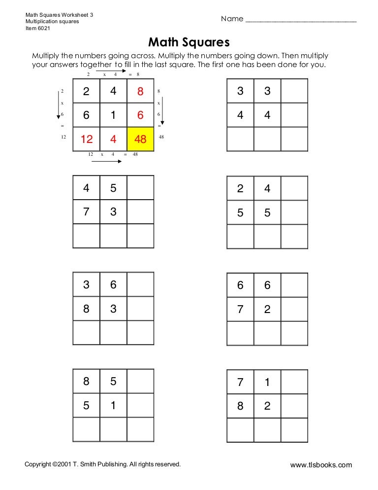 Mathsquares3