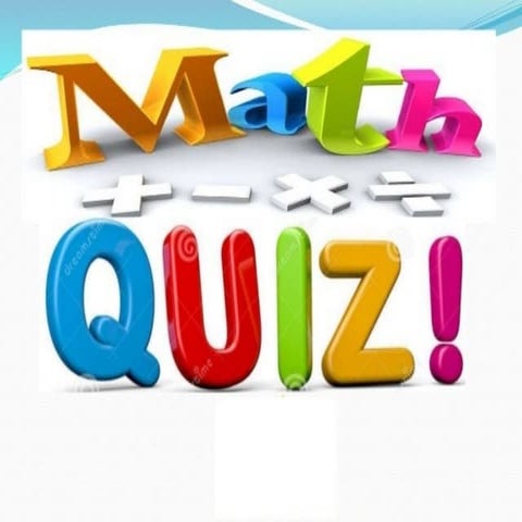 Maths Quiz 27th October for school students | PPTX