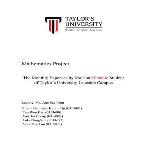 Math Statistic | PDF