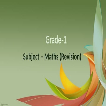 Grade 1 Mental Maths Revision (Shapes).pptx
