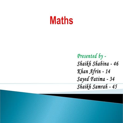 Shaikh Samrah presentations