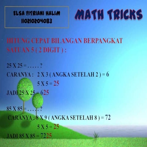 Math tricks | PPT