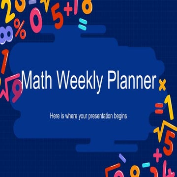 Math Weekly Planner _ by Slddidesgo.pptx