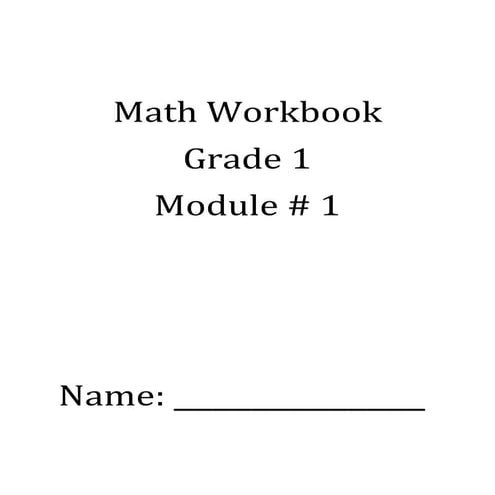 Math Workbook Grade 1 Module.pdf