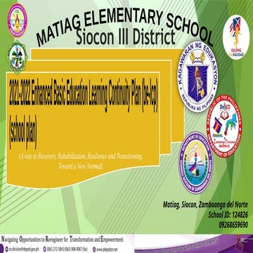 Basic Education Learning Continuity Plan Pptx