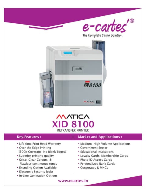 Matica Printers | PDF