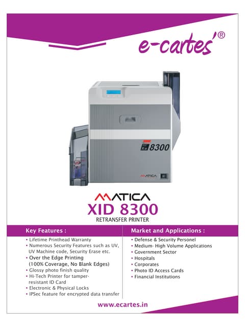 Espresso ii Smart Card Printer | PDF