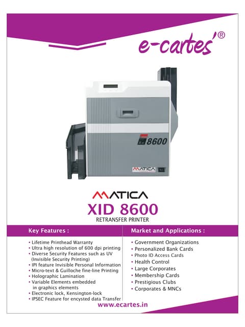 Matica Printers | PDF