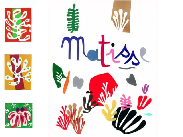 Henri matisse---cut-outs---lesson | PPT