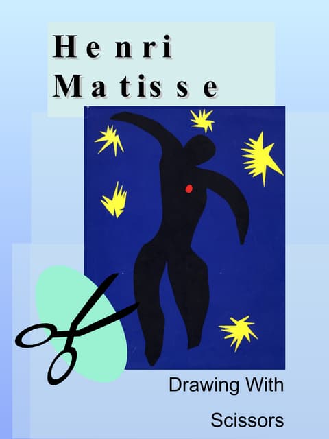 Henri matisse---cut-outs---lesson | PPT