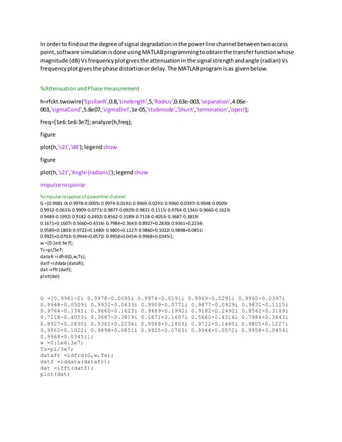 OFDM Massive MIMO Matlab Projects Research Ideas | PPT