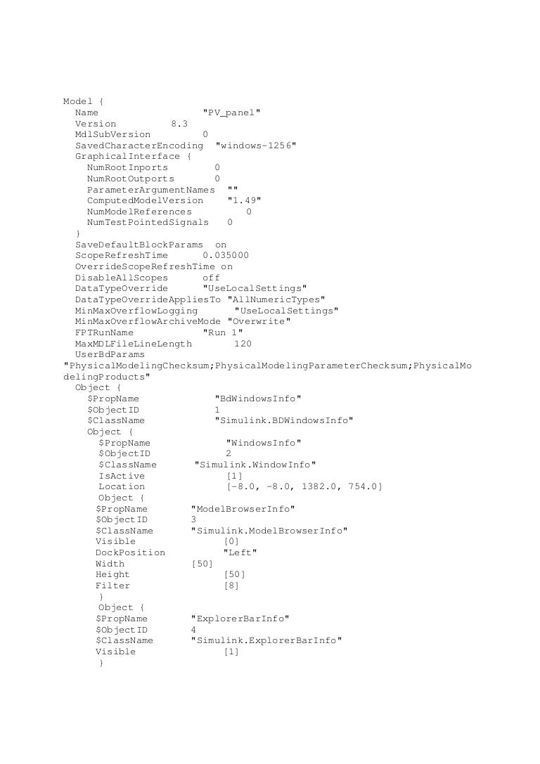Matlab code for An overview of solar photovoltaic panel modeling base…