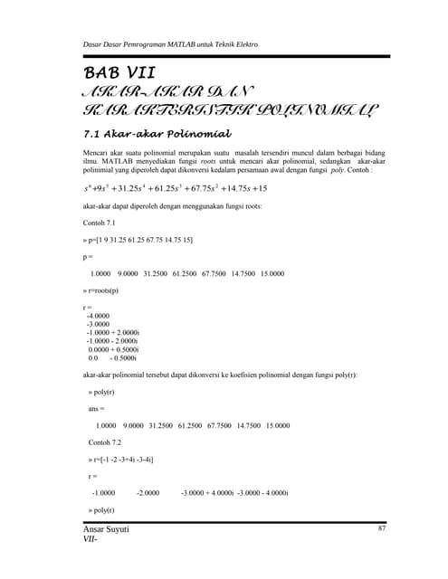 Sebuah program untuk menghitung luar persegi panjang, luas segitiga dan luas lingkaran | PDF