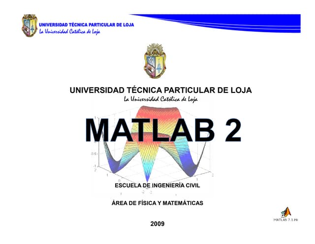 Matlab 2 Capitulo 2 Ppt