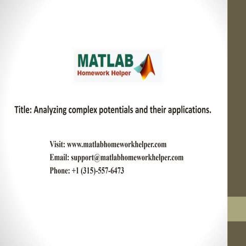 Analyzing Complex Potential MATLAB .pptx