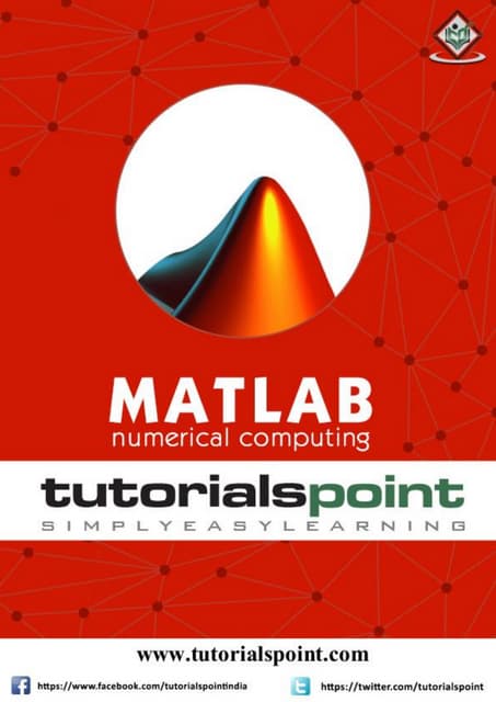 Matlab Tutorial | Pdf