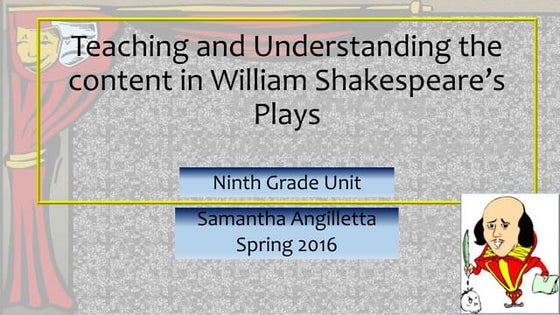 Theory and Elements of Drama in English Literature | PPT