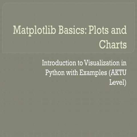 matplotlib _ | PPTX