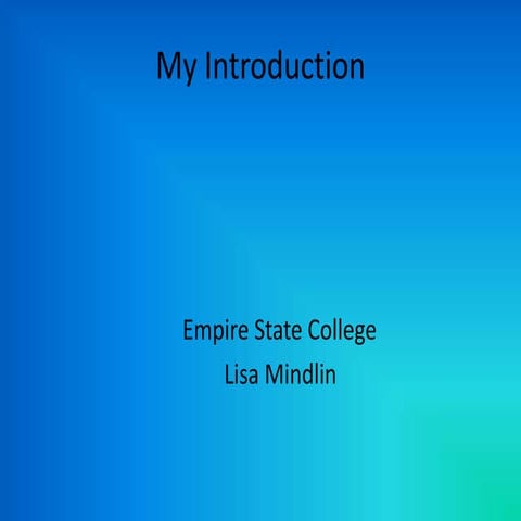 Mat presentation intro secondlife | PPTX