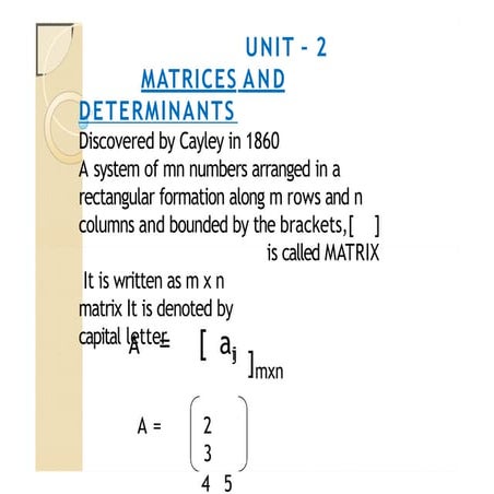 MATRICES-1-35.pptx King of business operations | PPT