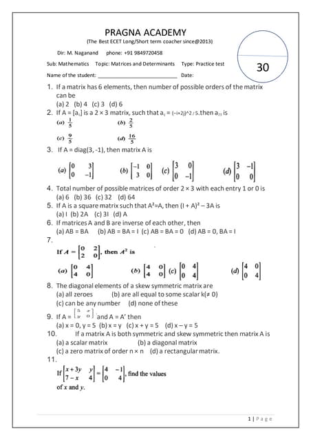 Multiple Choice Questions - Numerical Methods | PDF