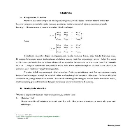 Matriks | PDF