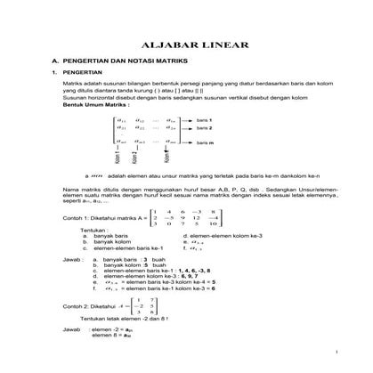 Matriks | PDF