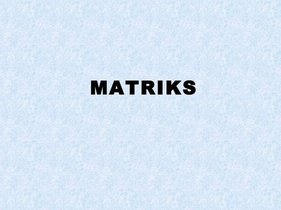 Matriks 11 .pptx