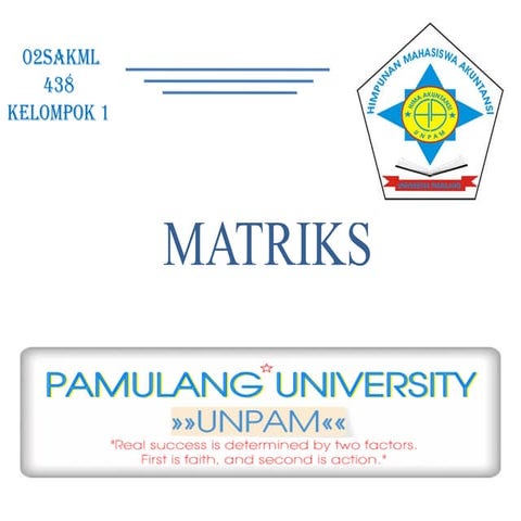 Matriks | PPTX