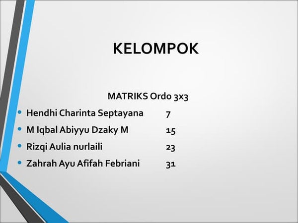 Matriks eselon baris dan eselon baris tereduksi Matriks eselon baris dan eselon baris tereduksi