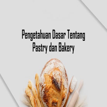 Basic Pastry Bakery Meeting 2025 PPT Fix | PPTX