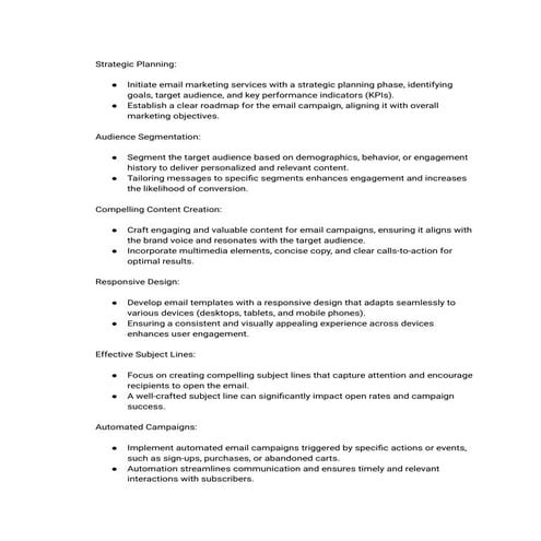 Email marketing | PDF