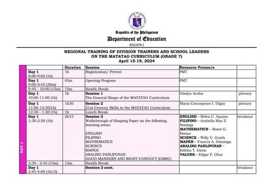 Final_MATATAG-WAP-Template-1_For-Teachers-FMP.docx | Professional ...