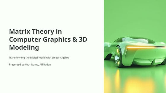 Matrix representation- CG.pptx