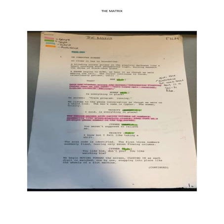 Matrix annotations | PDF