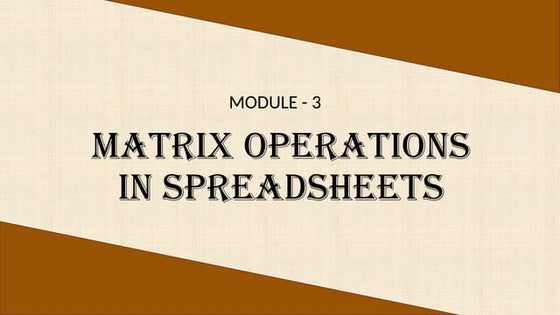 Application of matrices in real life | PDF